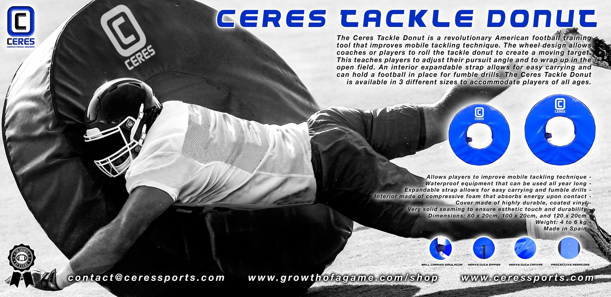 Ceres Tackle Donut | The Growth of a Game